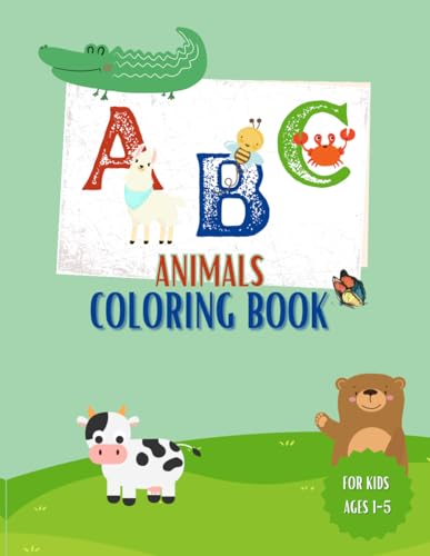 ABC Animals Coloring Book: Educational Fun for Kids ages 1-5 by The ...