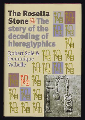 Rare Robert Sole / Rosetta Stone The Story of the Decoding of ...