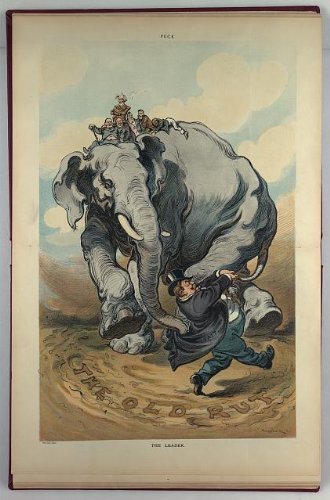 Photo: The leader / Keppler, Puck, President Taft, Republican elephant ...