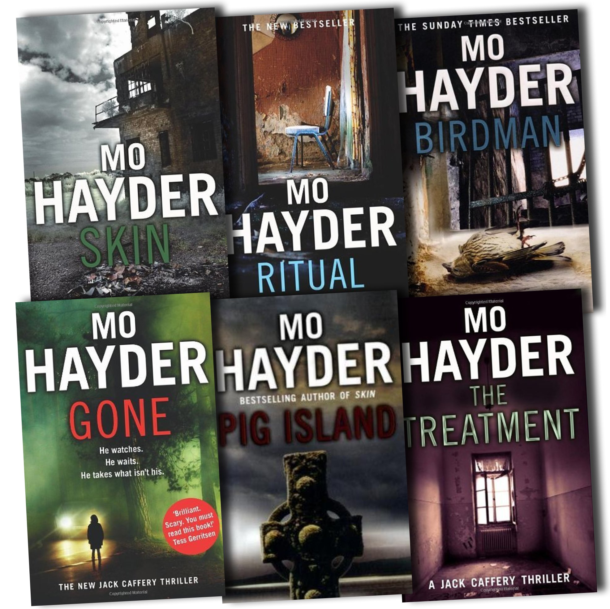 Mo Hayder Collection A Jack Caffery Thriller 6 Books Set Pack by Mo ...