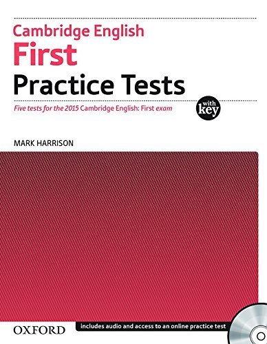 Cambridge English First Practice Tests: Tests With Key and Audio CD ...