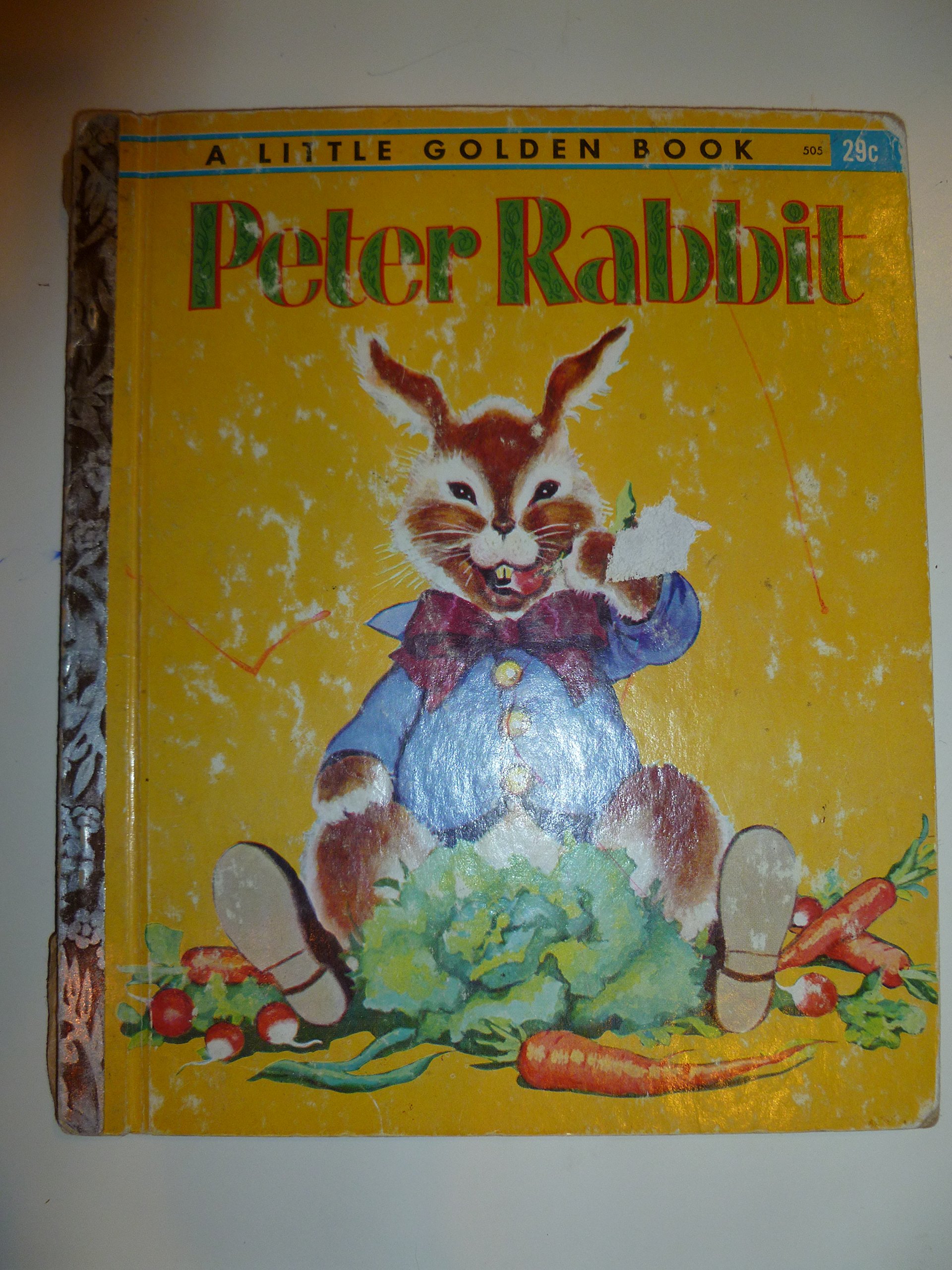 The Tale of Peter Rabbit (A Little Golden Book) by Beatrix Potter ...