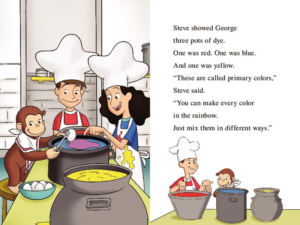 Curious George Colors Eggs (I Can Read Level 2) by H.A. Rey | Goodreads