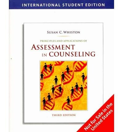 [(Principles and Applications of Assessment in Counseling)] [Author ...