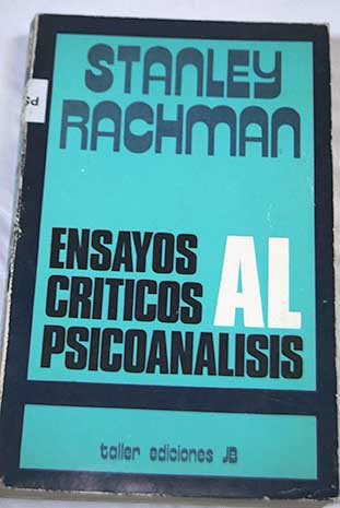 Ensayos críticos al psicoanálisis by Stanley Rachman | Goodreads