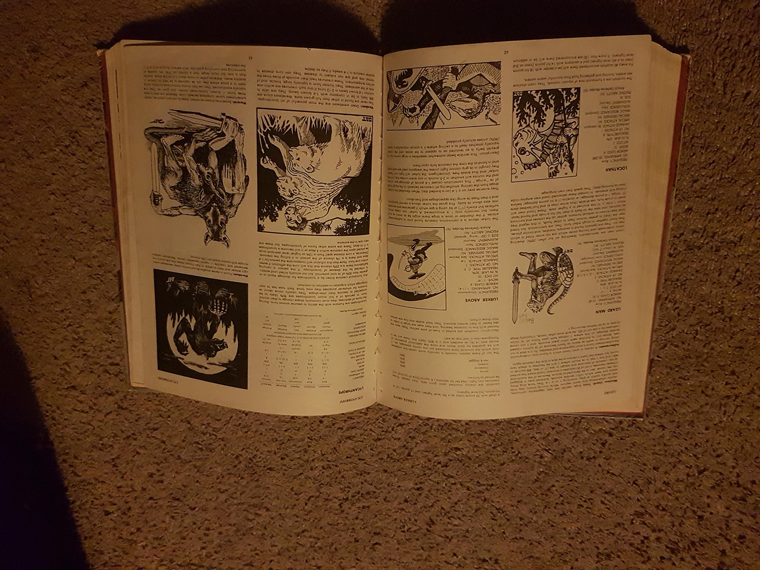 Advanced Dungeons & Dragons, Monster Manual : Special Reference Work ...