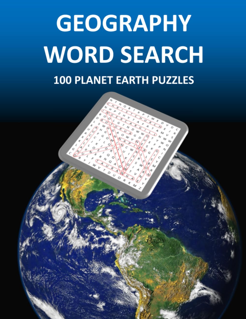 Geography Word Search: 100 Planet Earth Puzzles - educational word ...