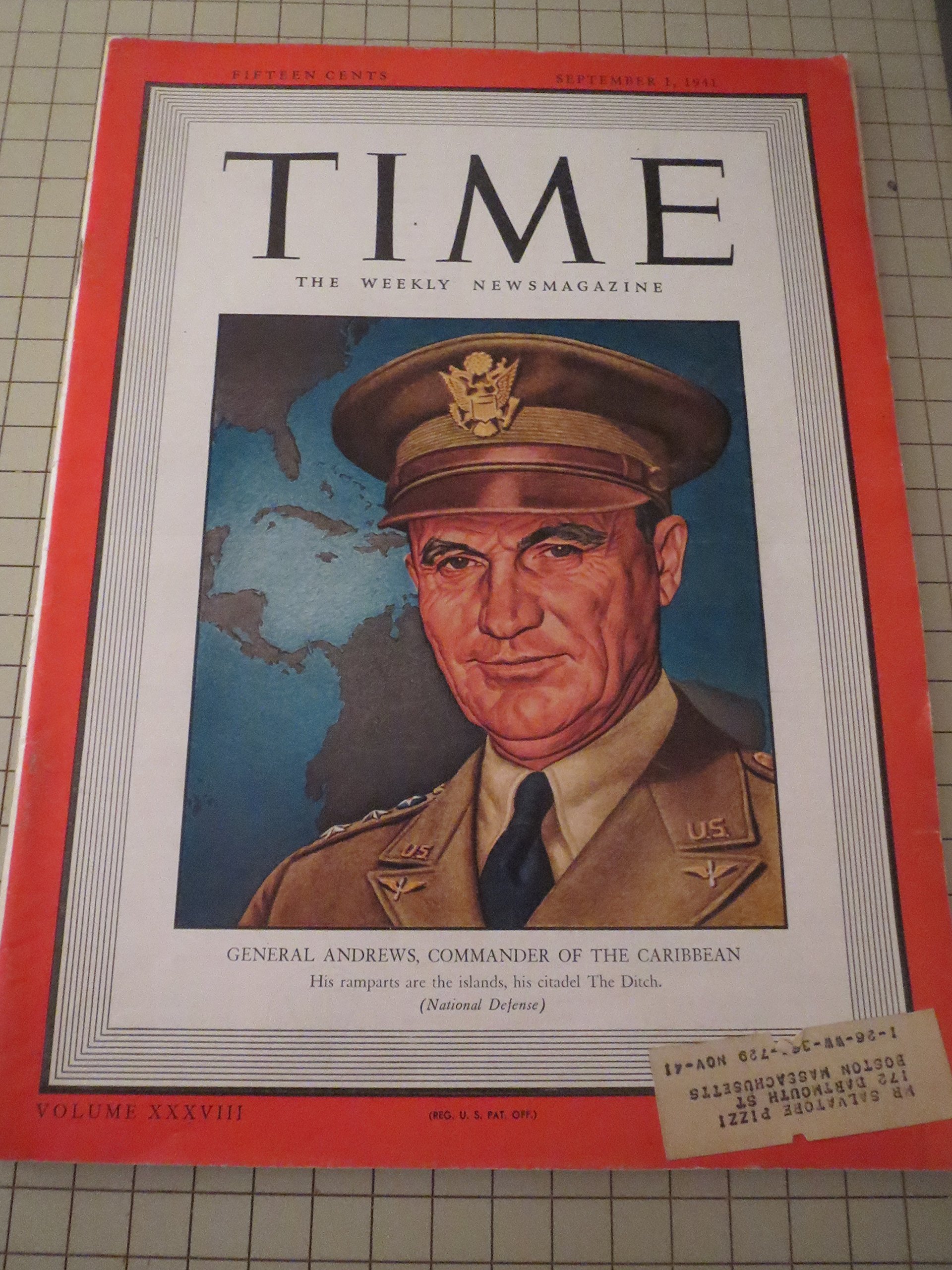 Time Magazine (1941) World War II - Battle of Russia - Nazi Terror in ...