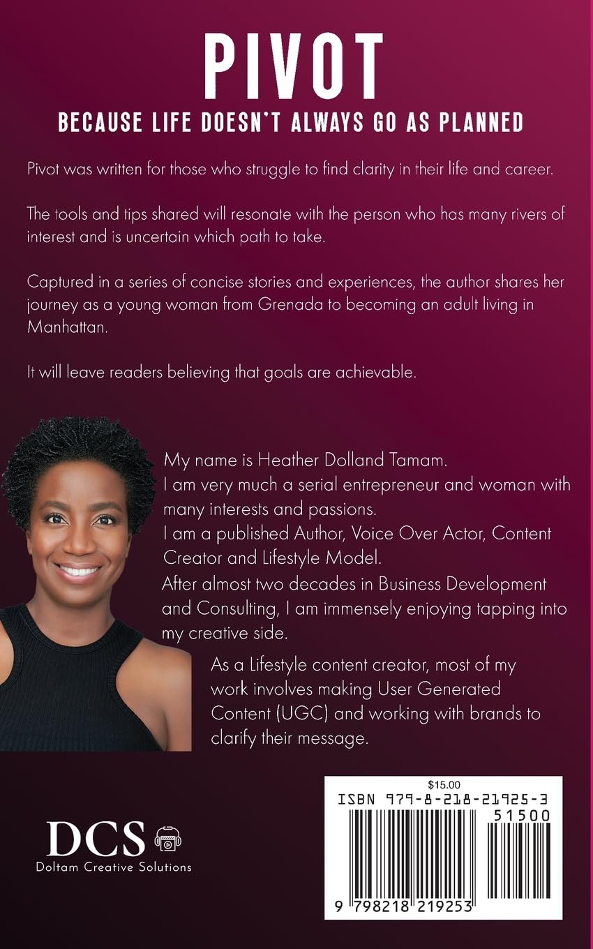 Pivot: Because Life Doesn't Always Go As Planned by Heather Dolland ...