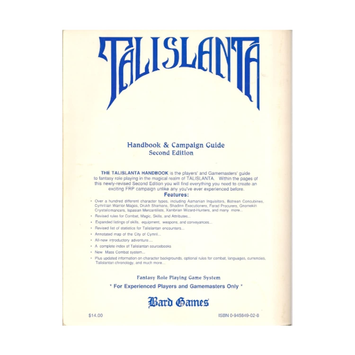 Talislanta Handbook and Campaign Guide by Stephan Michael Sechi | Goodreads