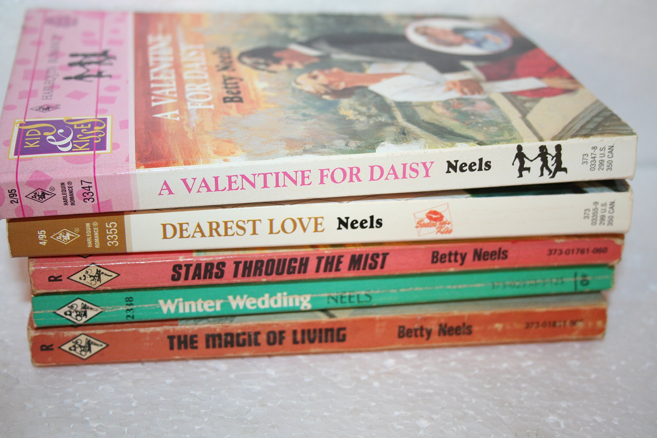 Betty Neels collection of 5 books:[[The Magic of Living] [Winter ...