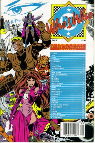 Who's Who - The Definitive Directory of the DC Universe #23 : Syrene to ...