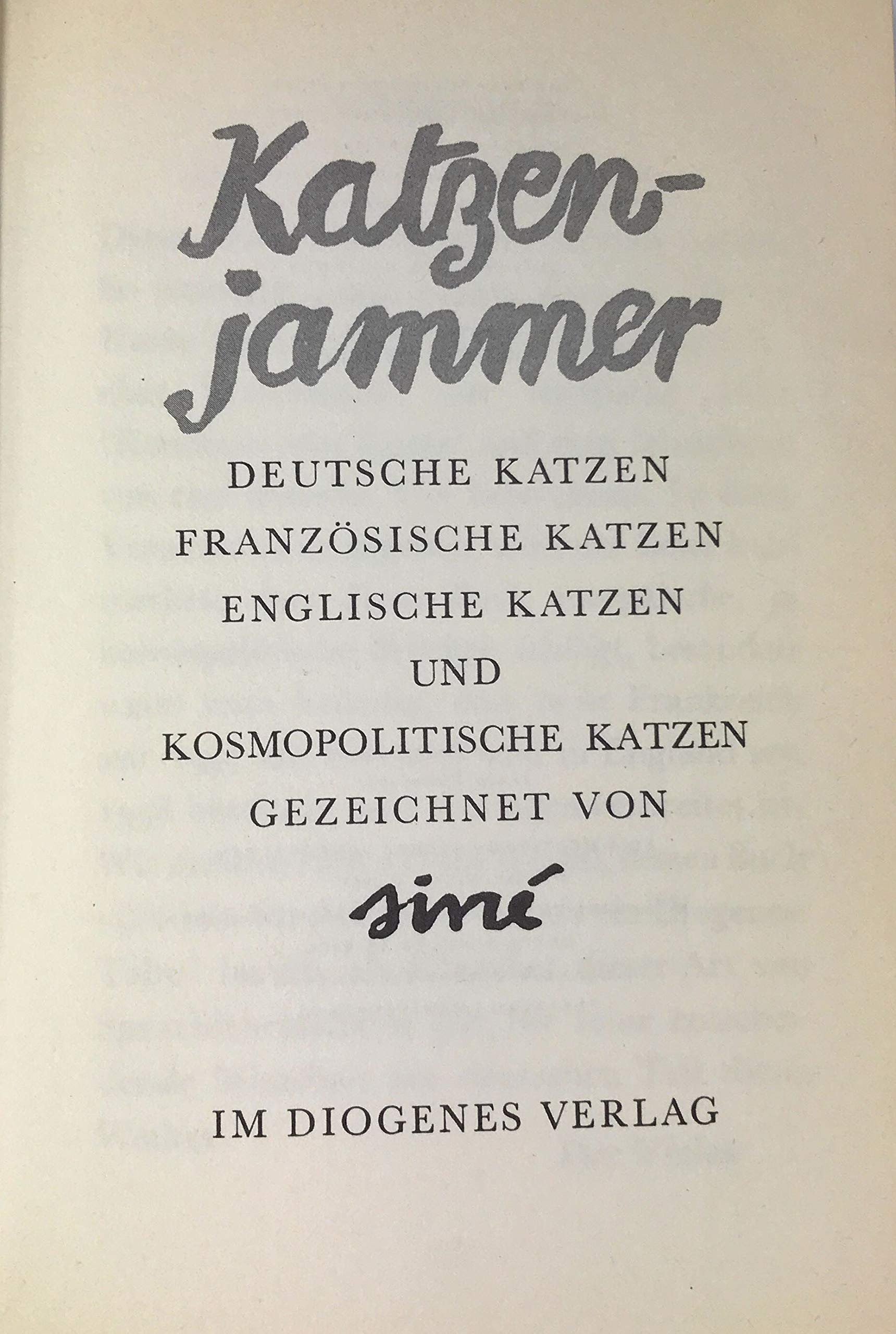 Katzenjammer by O. Angabe | Goodreads