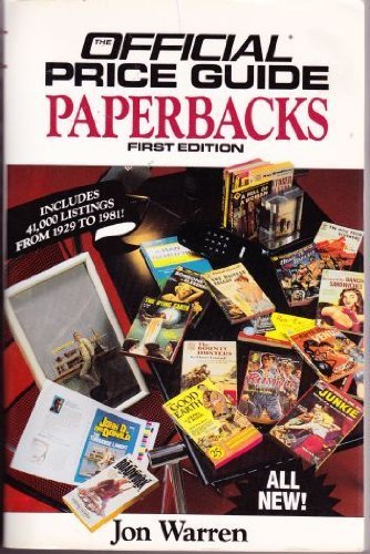 The Official Price Guide: Paperbacks by Jon Warren by Jon R. Warren ...