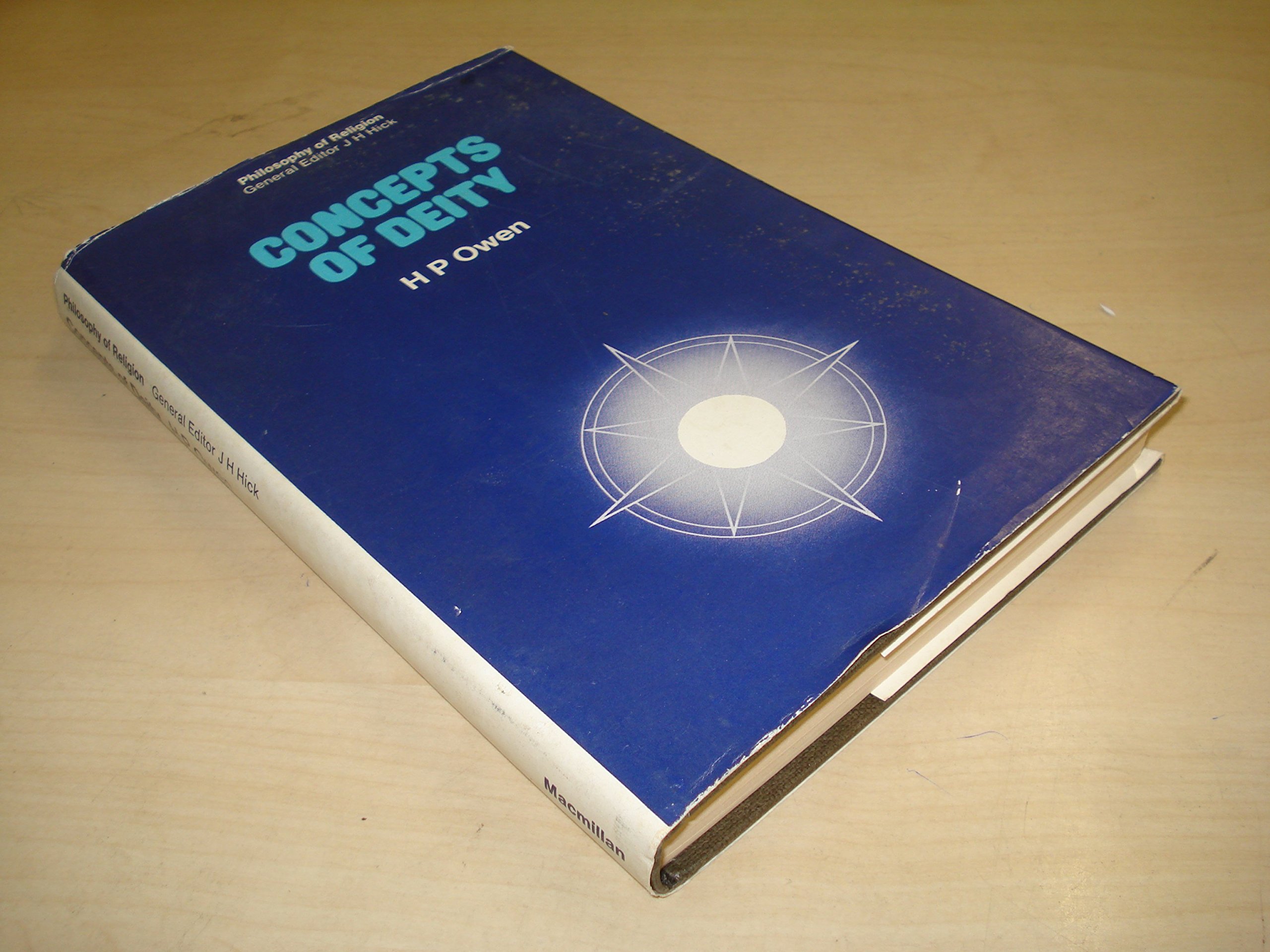 Concepts of Deity (Philosophy of Religion Series) by H.P. Owen | Goodreads