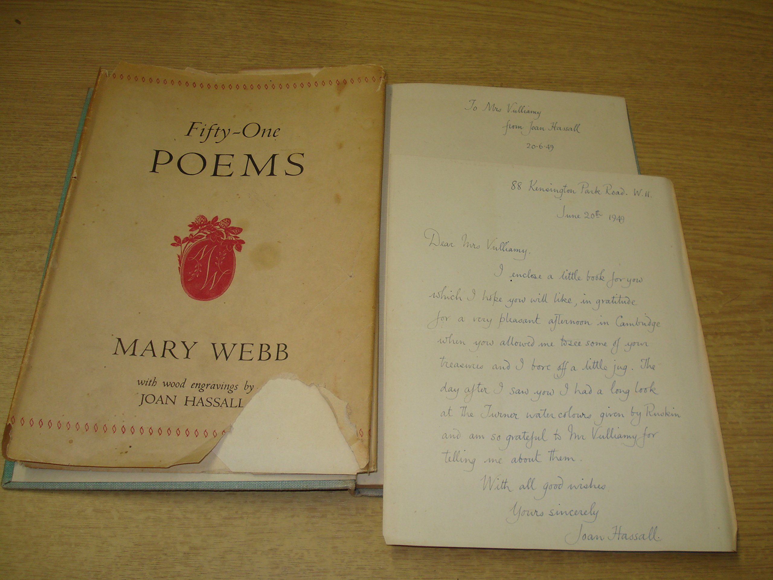 Fifty-one poems,: Hitherto unpublished in book form by Mary Webb ...