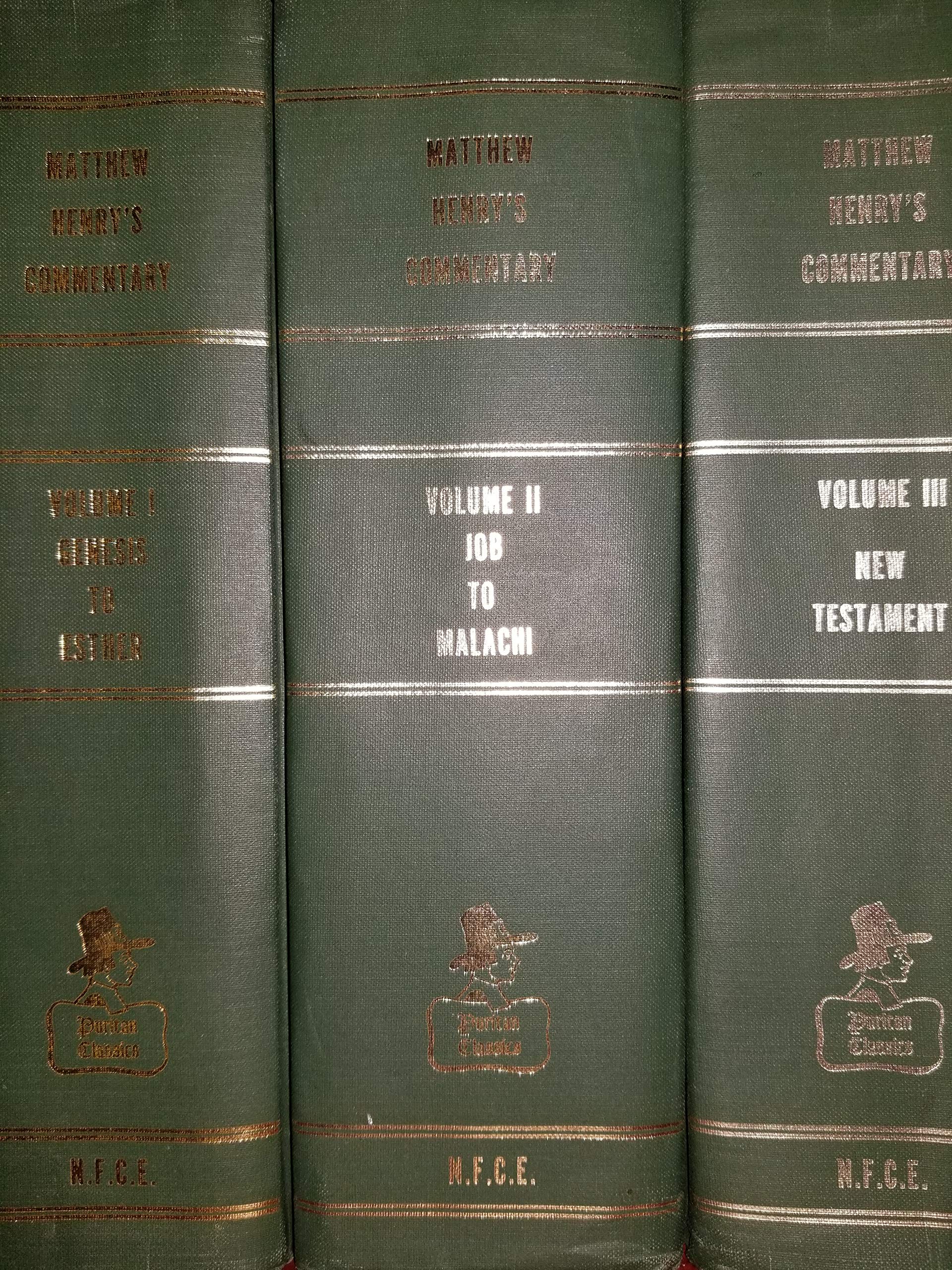 Matthew Henry's Commentary on the Whole Bible: Complete and Unabridged ...