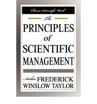[(The Principles of Scientific Management)] [Author: Frederick Winslow ...