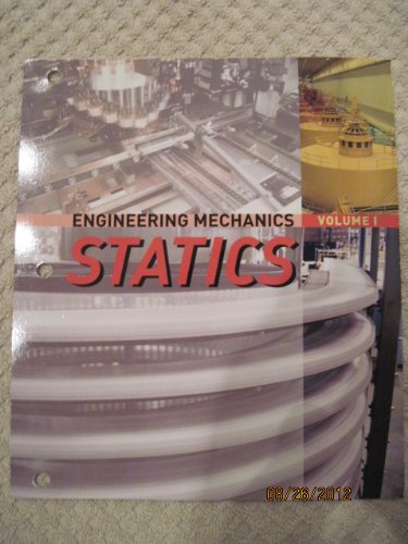 Engineering Mechanics Statics Volume 1 by Russell Charles Hibbeler ...