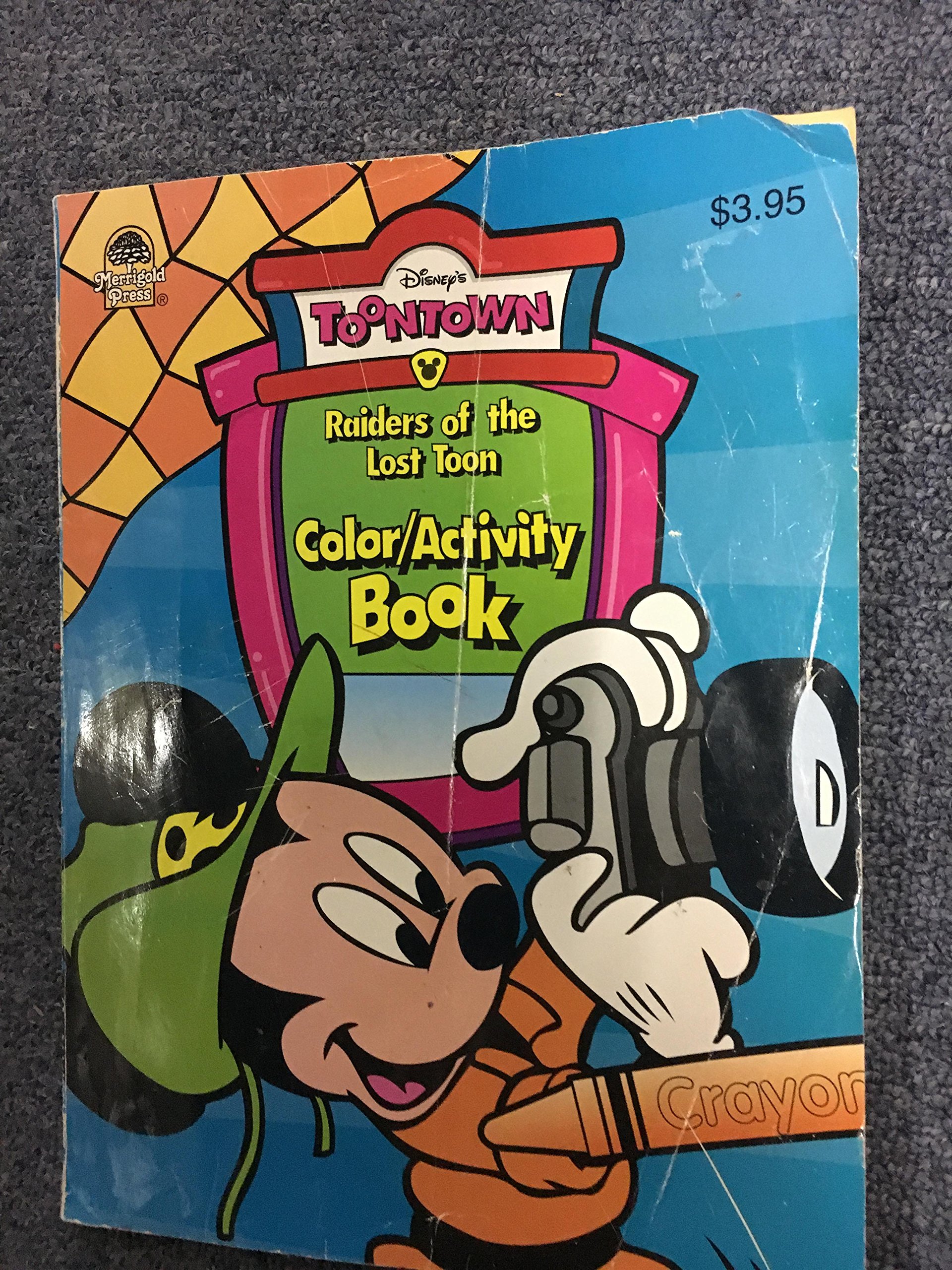 Disney's Toontown: Raiders of the Lost Toon Color and Activity Book by ...