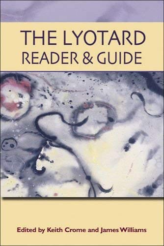 The Lyotard Reader and Guide by Jean-Francois Lyotard by Andrew ...