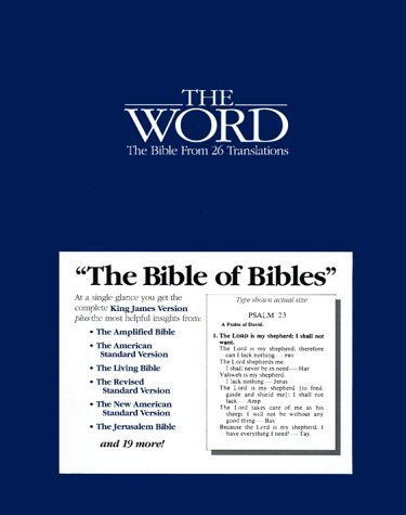 The Word: The Bible from 26 Translations/Bonded Leather by Curtis Vaughan | Goodreads