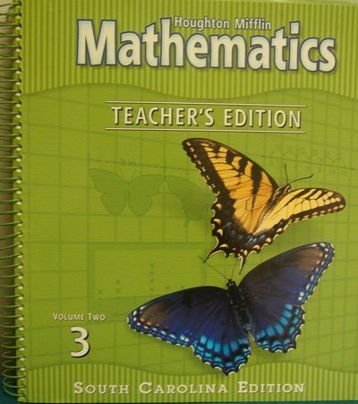 Mathematics, Grade 3, Vol. 2, Teacher's Edition by Houghton Mifflin | Goodreads