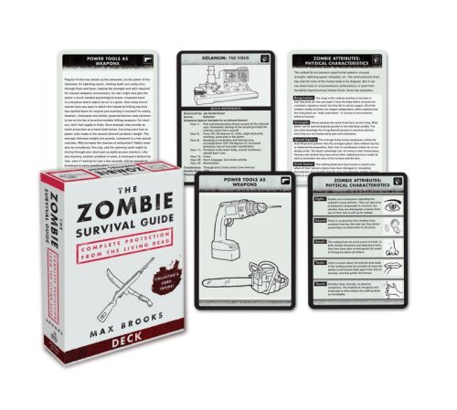 By Max Brooks - The Zombie Survival Guide Deck: Complete Protection ...