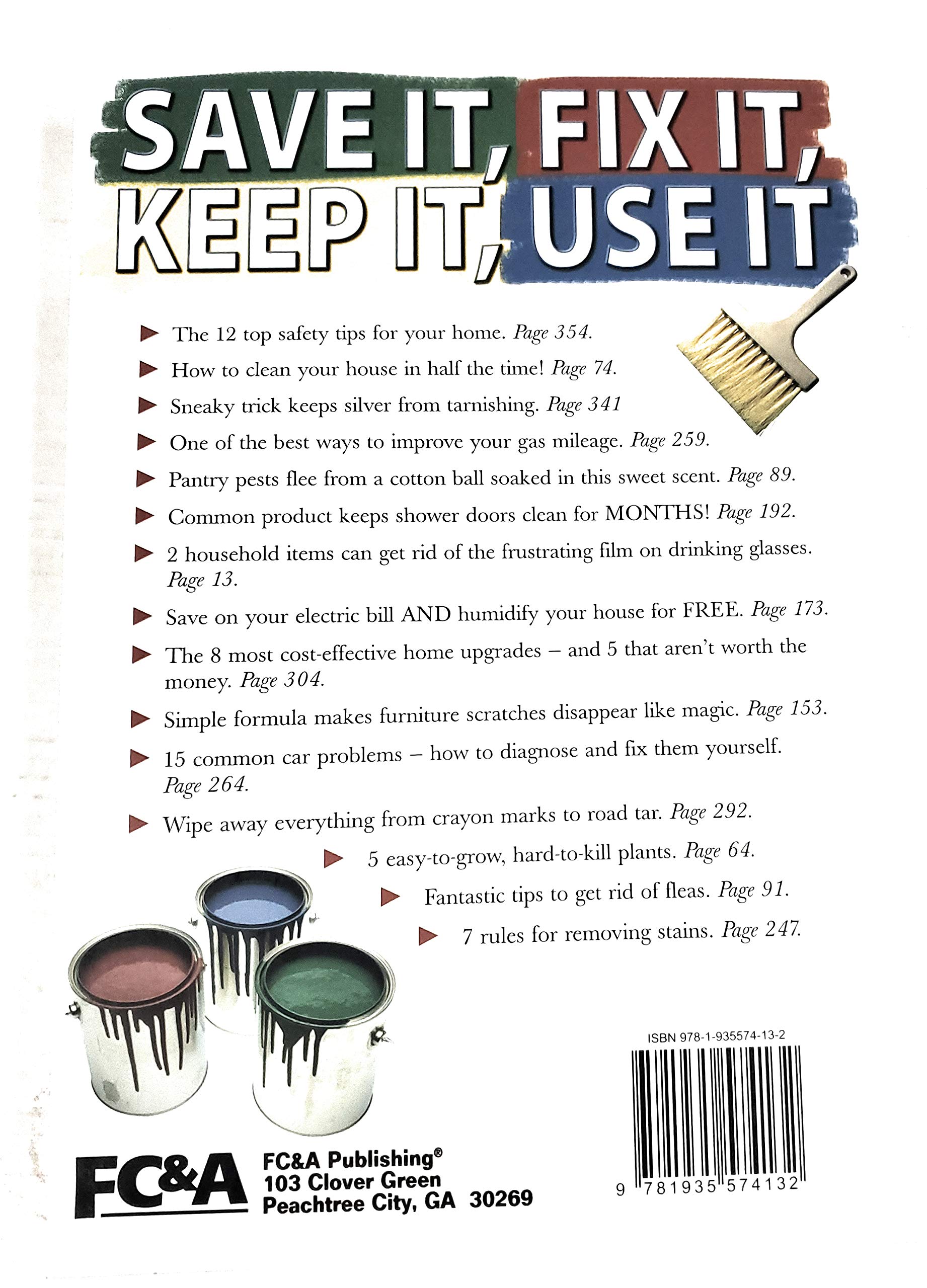 Save It, Fix It, Keep It, Use It by FC&A Publishing | Goodreads
