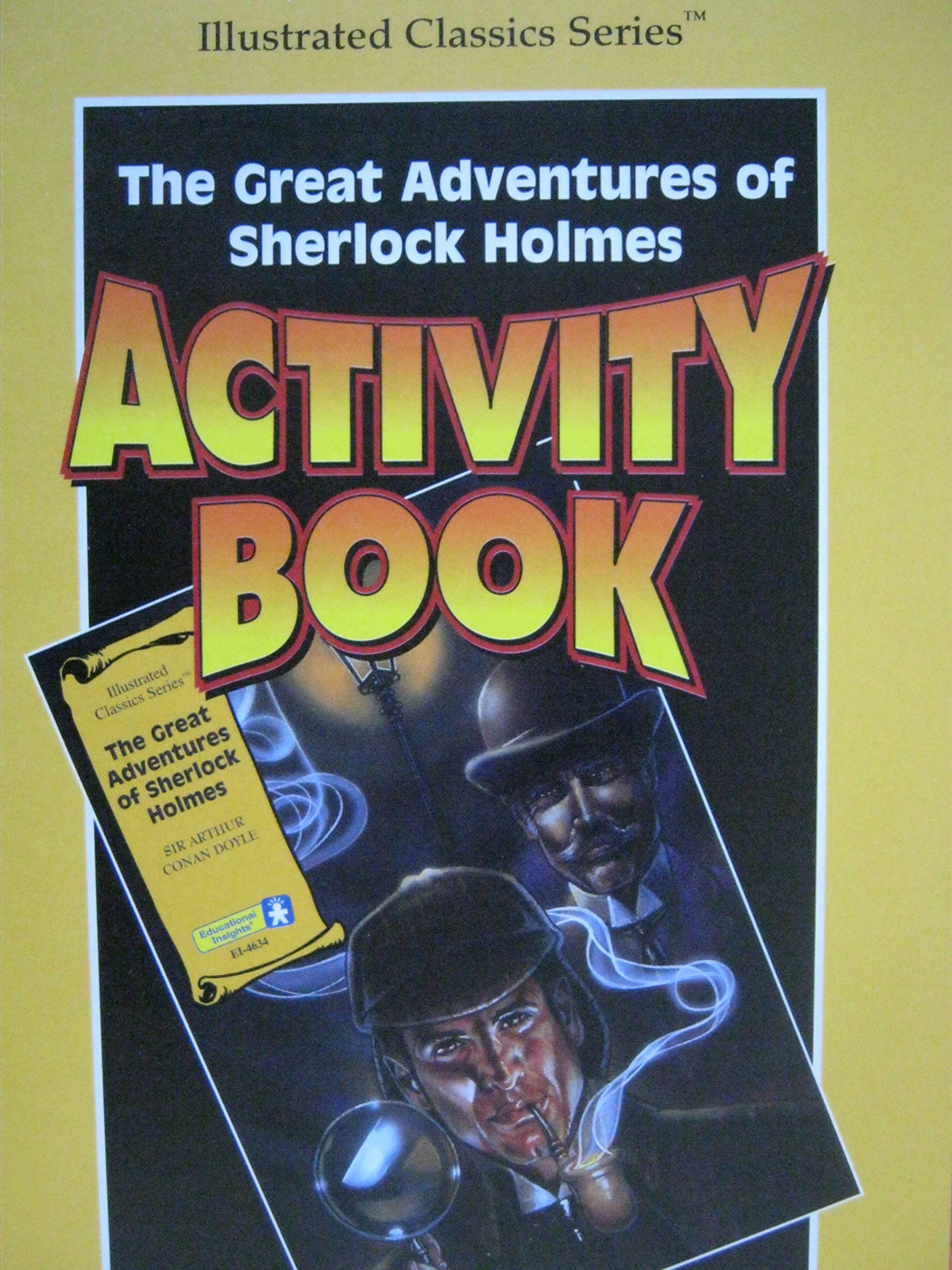 Illustrated Classics Series, The Great Adventures of Sherlock Holmes ...