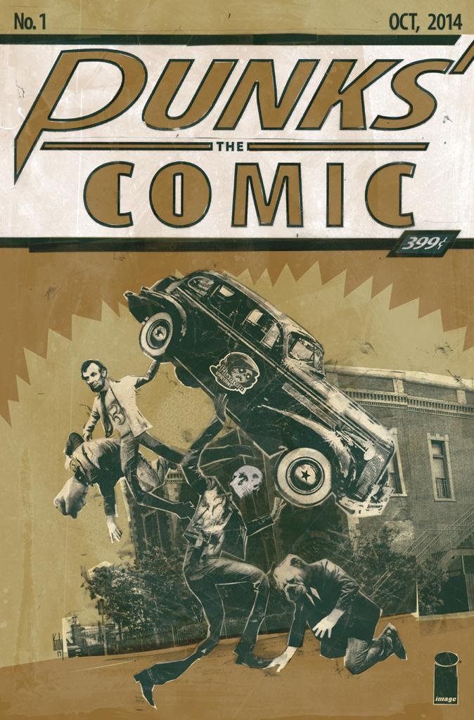 Punks the Comic #1 Phantom Variant by Joshua Hale Fialkov | Goodreads