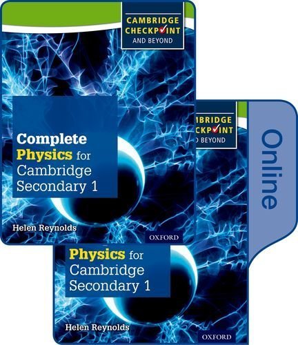 Complete Physics for Cambridge Secondary 1: Print and Online Student Book by Helen Reynolds by ...
