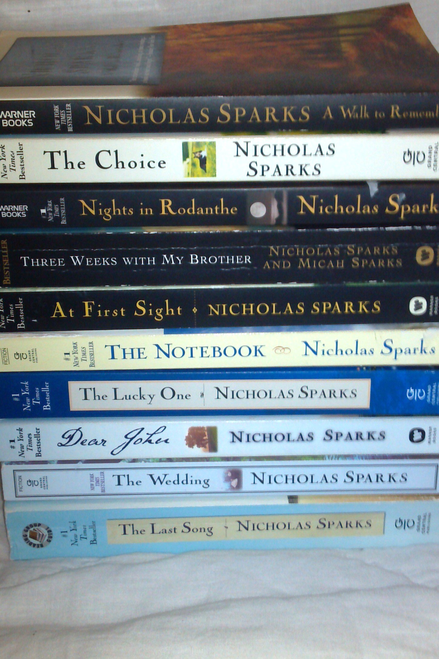 Nicholas Sparks 10 Book Set by Nicholas Sparks | Goodreads