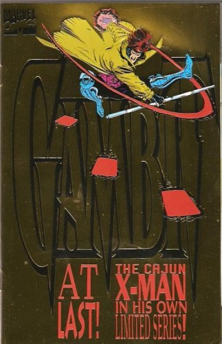 Gambit #1 Gold Variant Limited Edition Comic Book by Howard Mackie ...