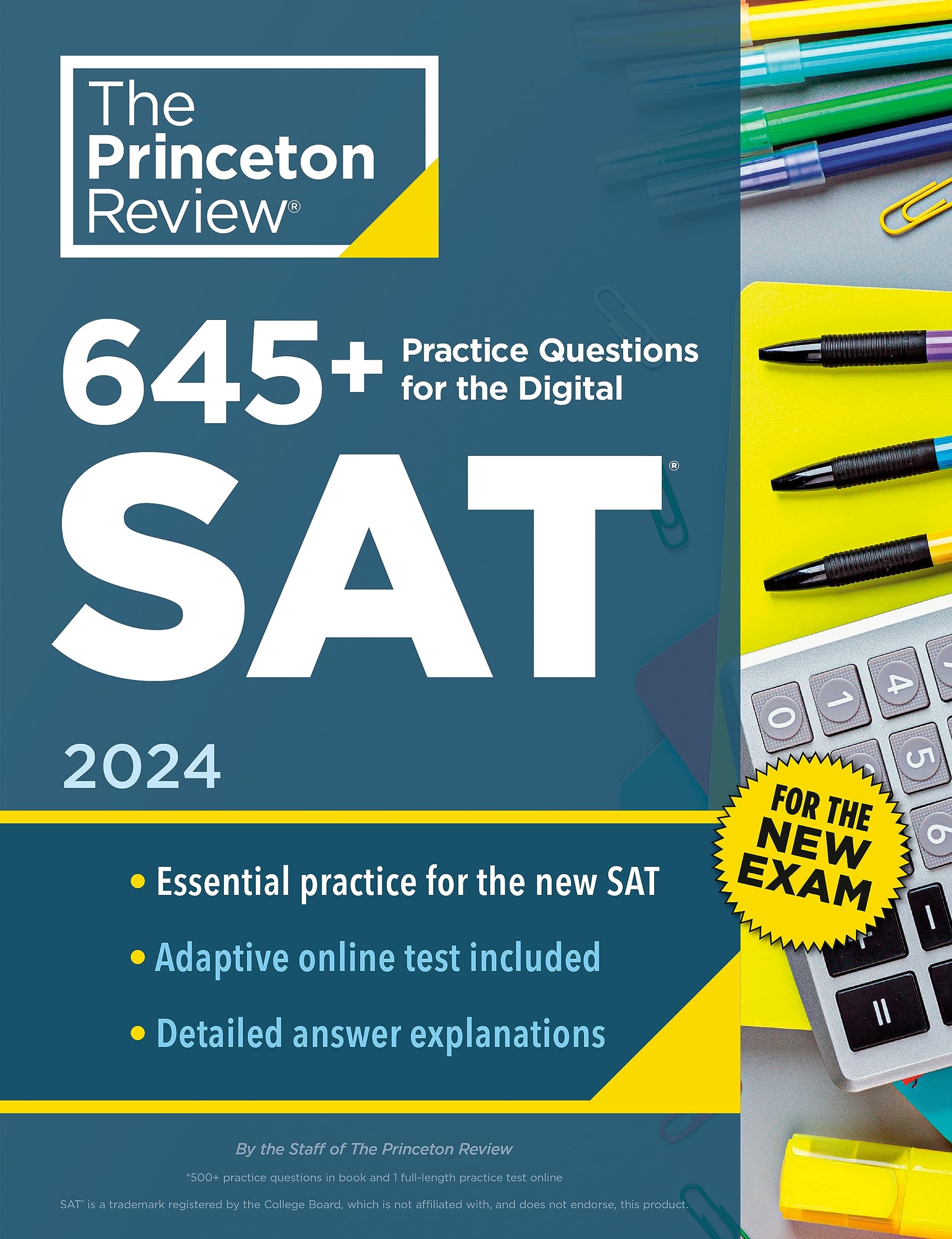 645+ Practice Questions for the Digital SAT, 2024: Book + Online ...