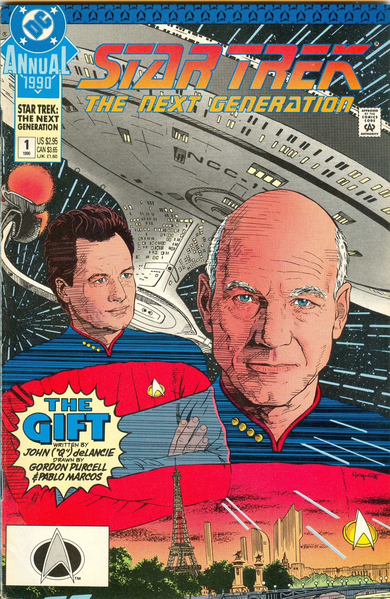 Star Trek: The Next Generation Annual, No. 1: The Gift by John de ...