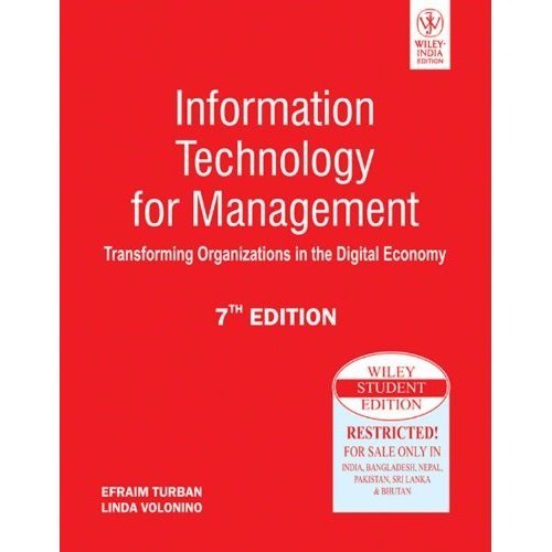 Information Technology for Management: Transforming Organizations in ...