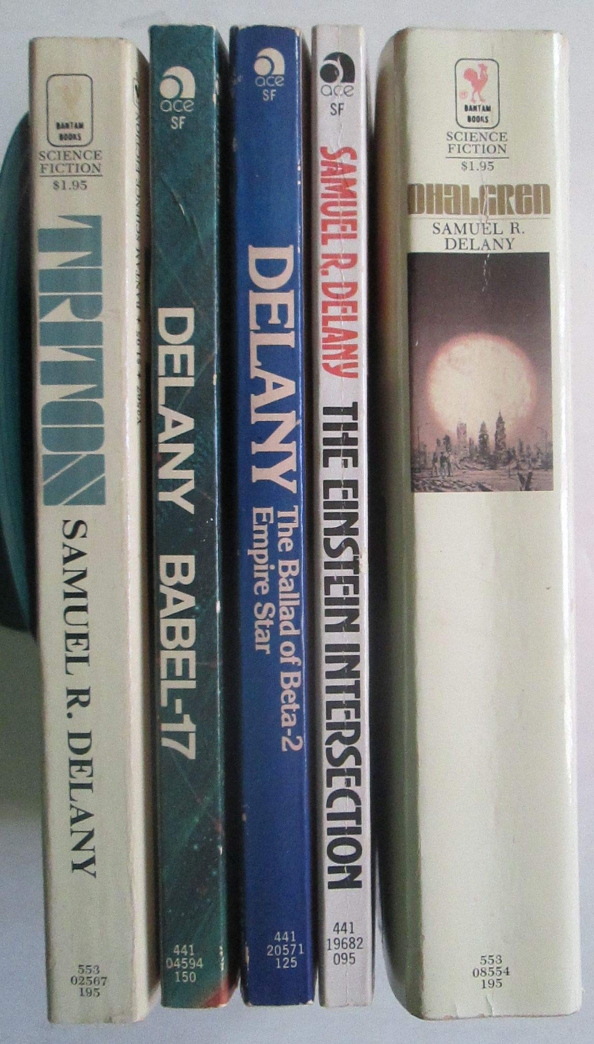 Samuel R. Delany Five Vintage Novels Dhalgren, Triton, Babel-17 ...