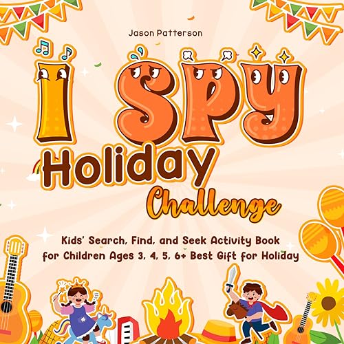I Spy Holiday Challenge:: Kids' Search, Find, and Seek Activity Book ...