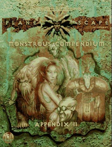 Planescape Monstrous Compendium II by Baker, Richard L, III, TSR Inc ...