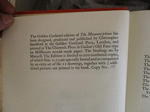 The Metamorphoses of Publius Ovidius Naso by Ovid | Goodreads