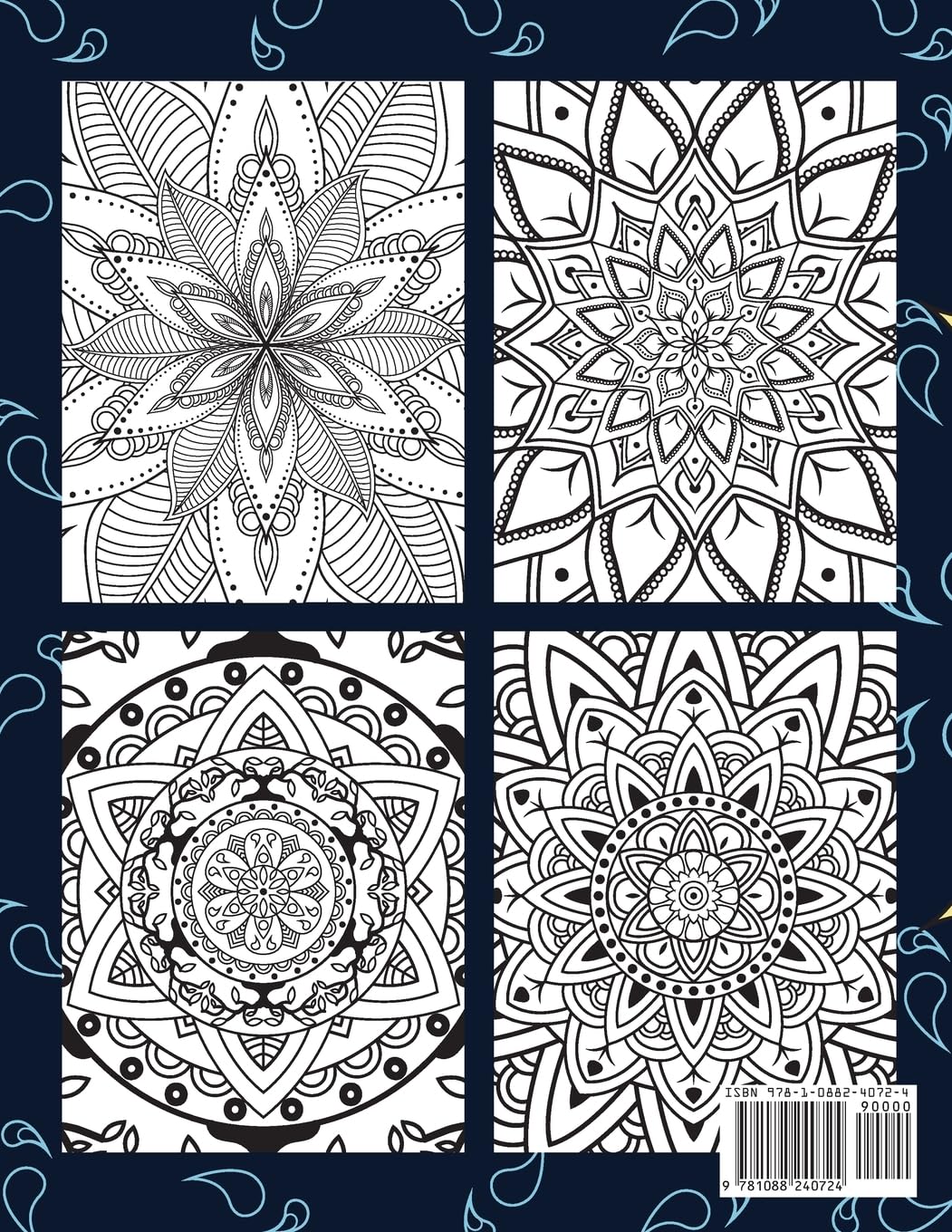 Amazing Patterns: Adult Coloring Book with Fun, Relaxing and Stress Relieving Mandala Style ...