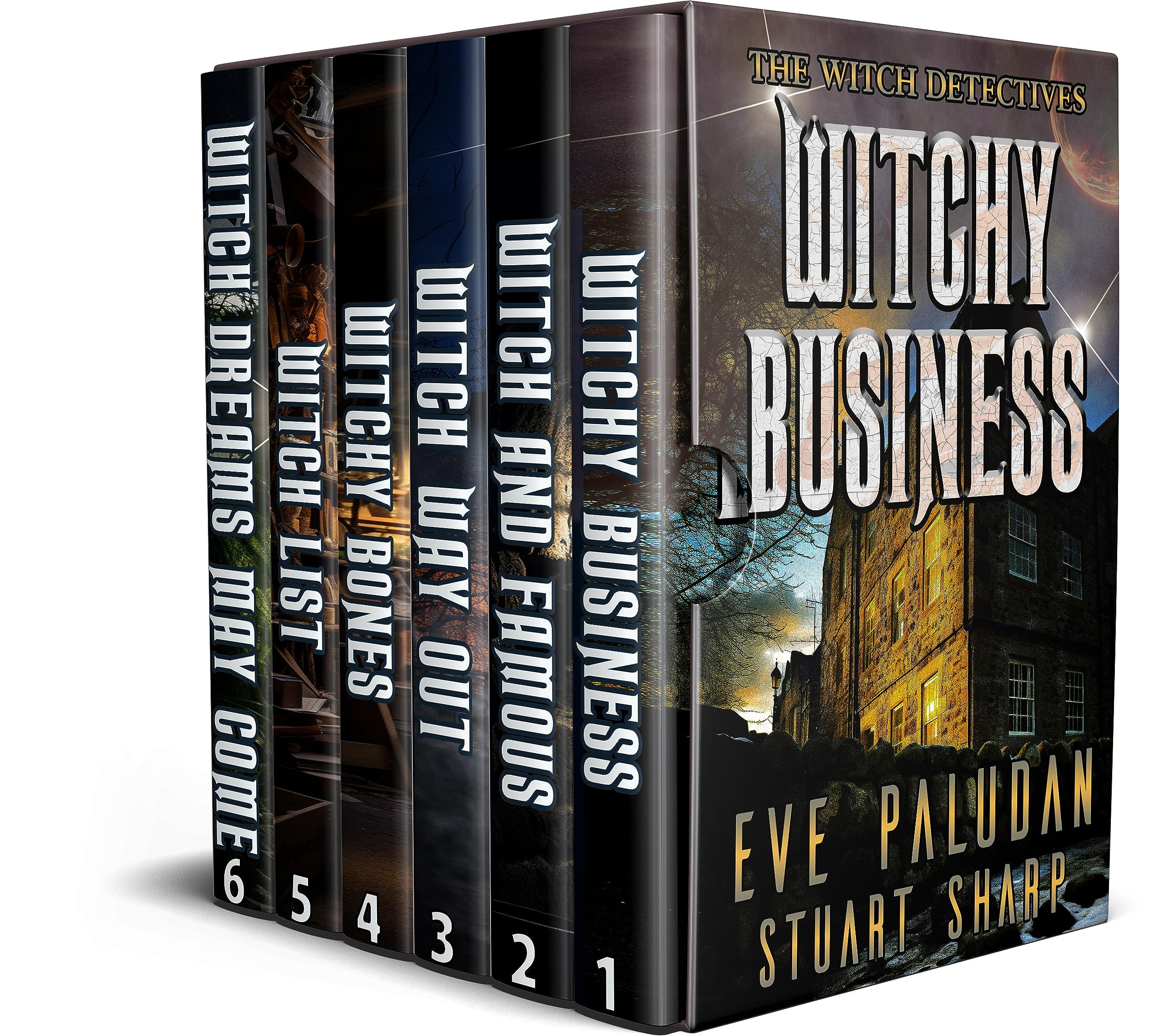 Witch Detectives: Books 1-6: Urban Paranormal Mystery by Eve Paludan ...
