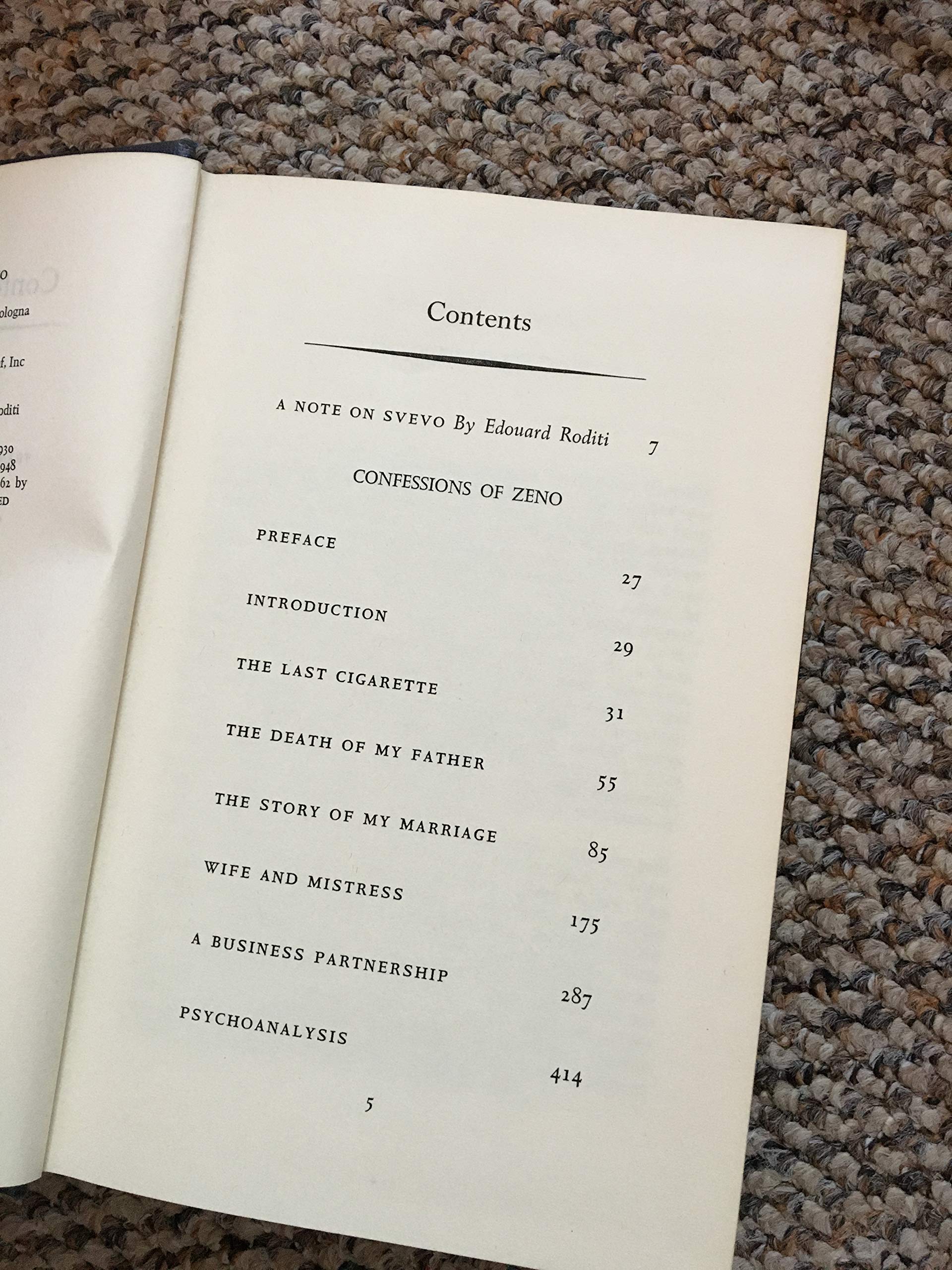 Confessions of Zeno by Italo Svevo | Goodreads