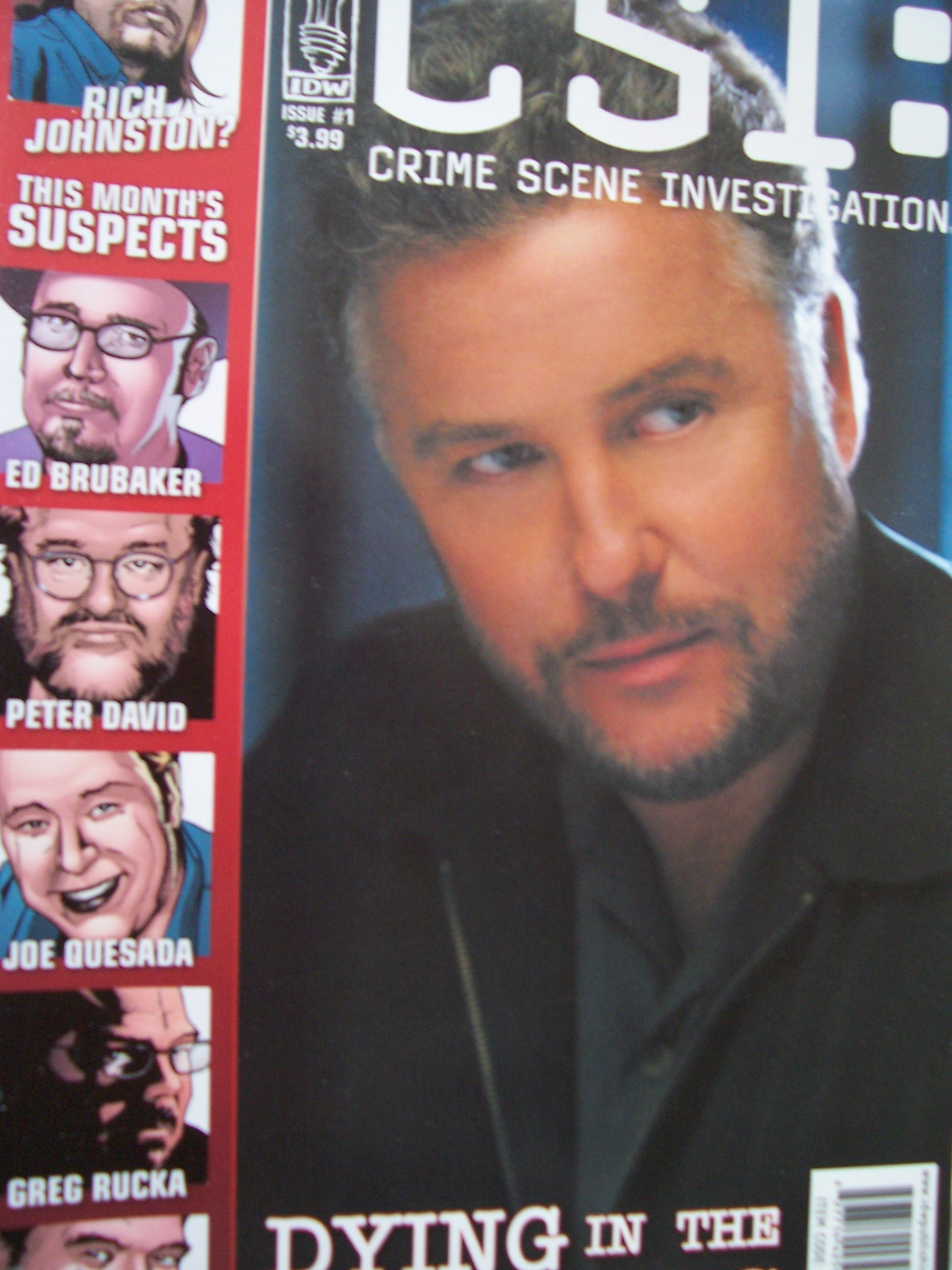 CSI: Dying in the Gutters #1 by Steven Grant | Goodreads