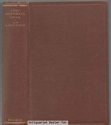 Lady Chatterleys Lover. by D.H. Lawrence | Goodreads