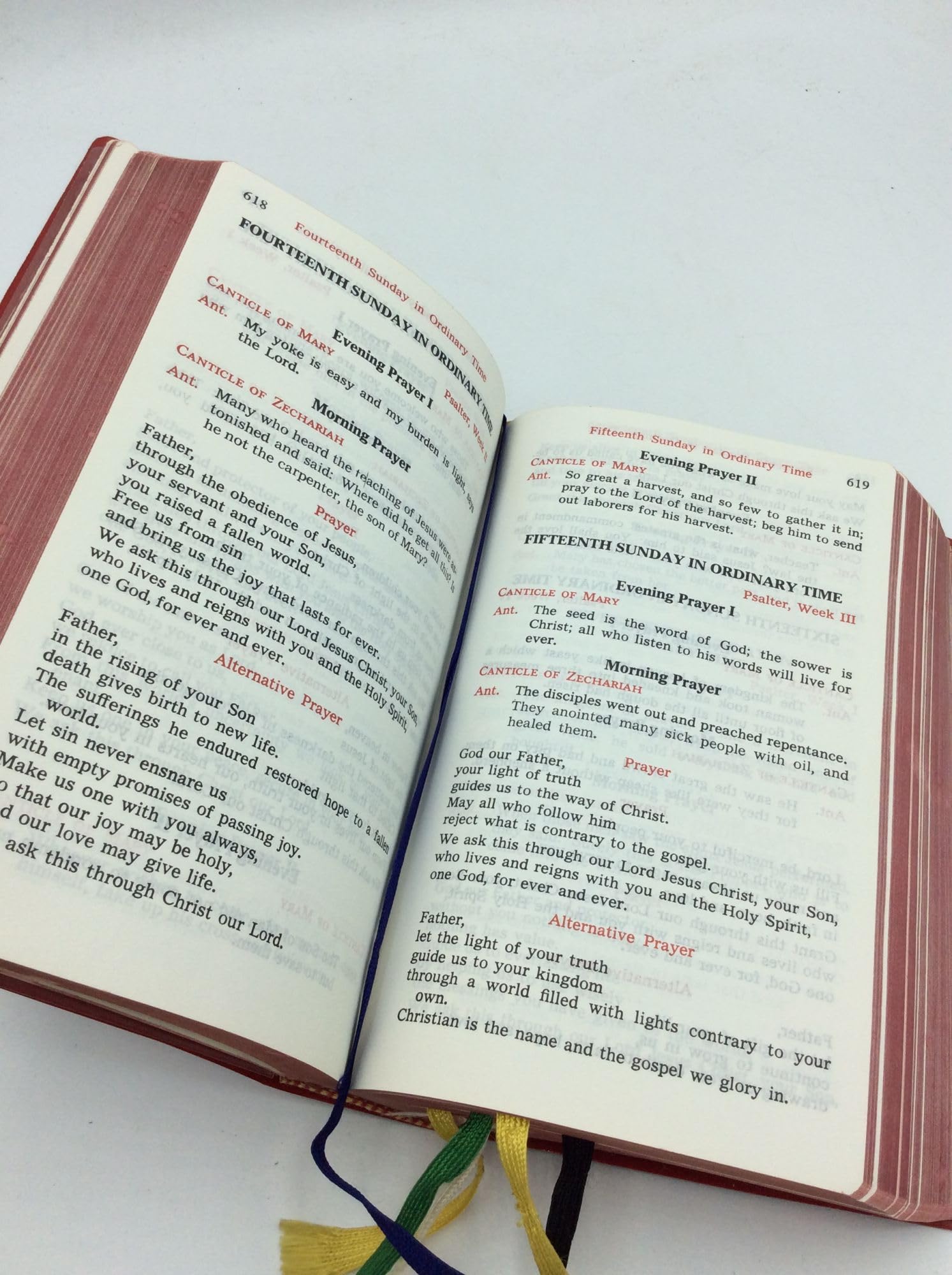 Christian Prayer: the Liturgy of the Hours: Morning Prayer, Daytime ...