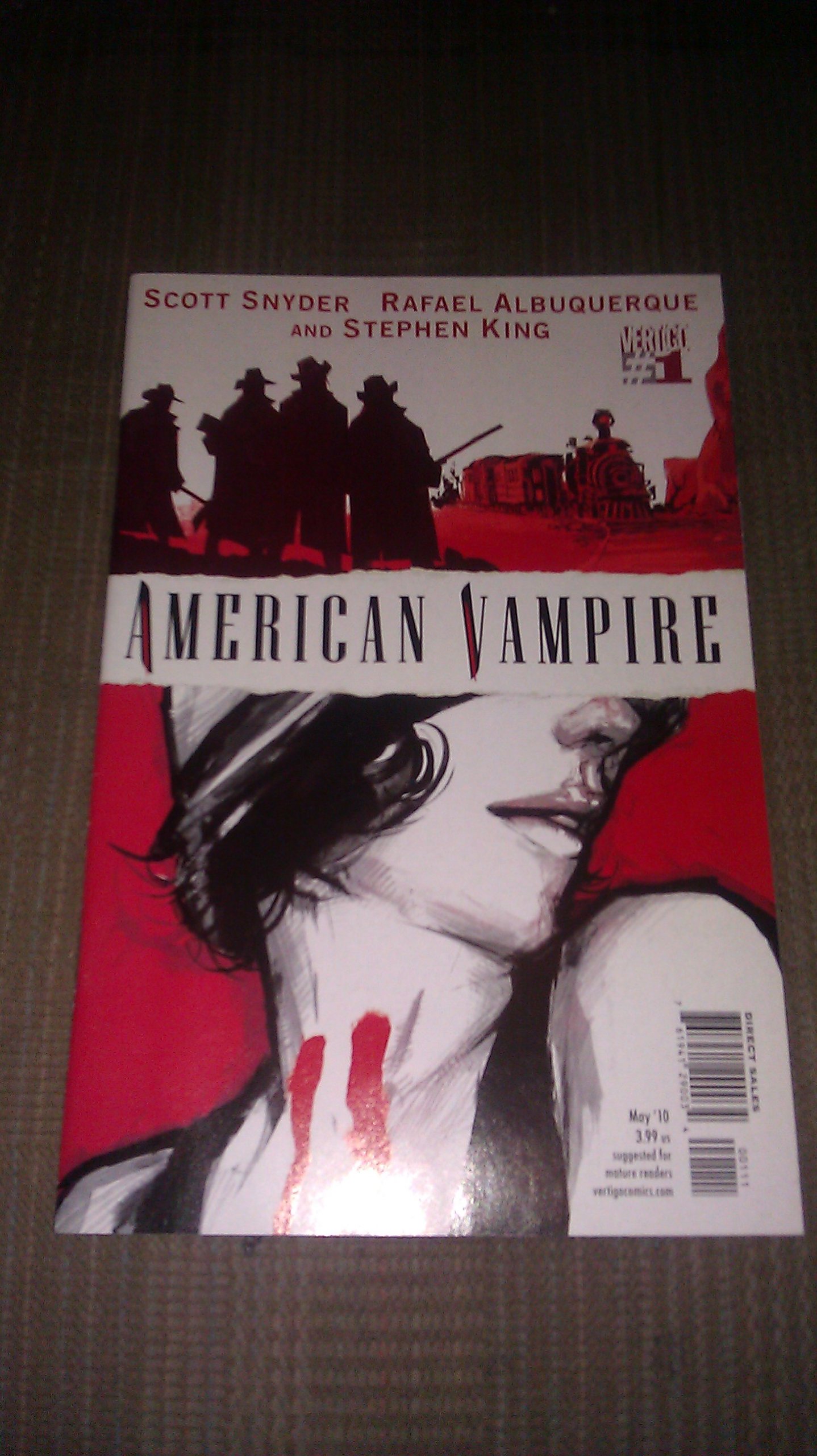 (1st Printing) American Vampire 1 Comic (Vertigo) 2010 by Scott Snyder ...