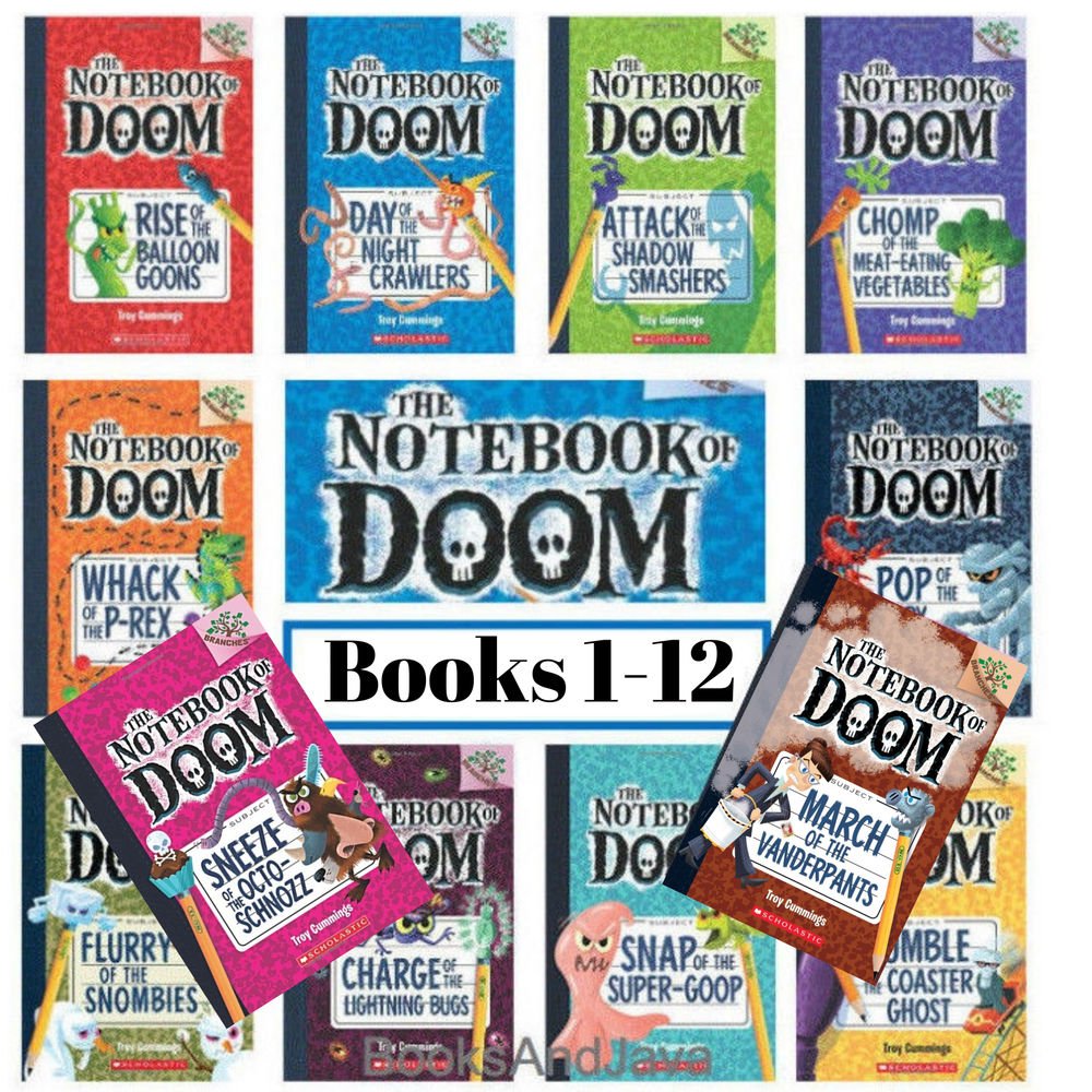 Notebook of Doom Collection Set ( 1 - 12 ) by Troy Cummings | Goodreads
