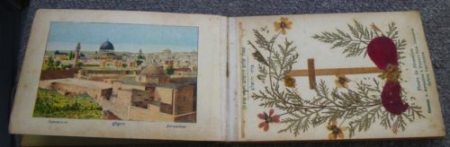 Relic Book: Flowers & Views of the Holy Land Jerusalem. by Mansohn ...